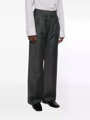 Loulou De Saison Pleated Wide-leg Trousers