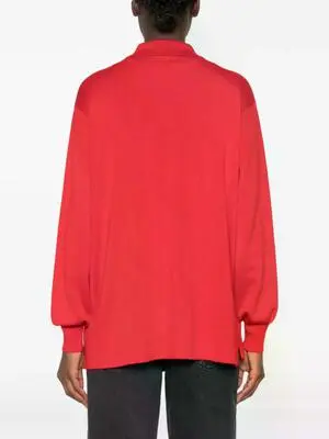 Loewe Polo Sweater In Cashmere And Silk Blend