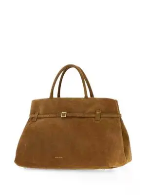 Manu Atelier Le Cambon 40 Suede Handbag
