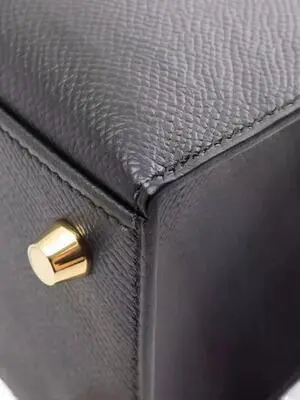 Hermès 2021 25 Kelly Two-way Handbag - Black