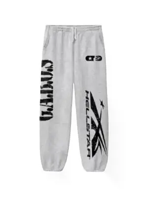 HELLSTAR G.a.b.o.s Logo-print Track Pants - Grey
