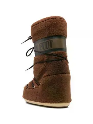 Moon Boot Icon Fleece Boots - Brown