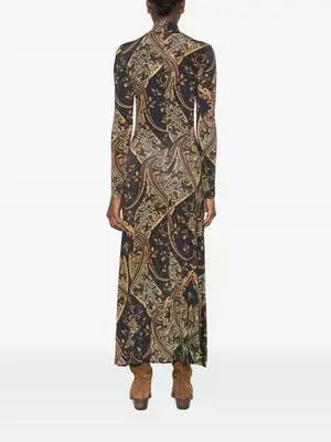 Ulla Johnson Ida Paisley-print Ruched Maxi Dress
