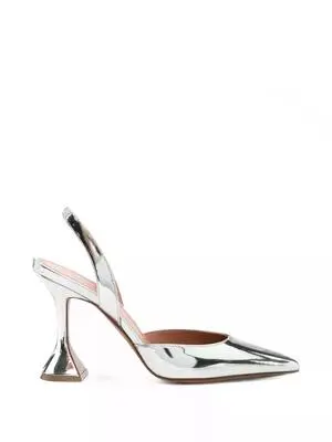Amina Muaddi Hollis Slingback Pumps