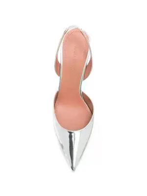 Amina Muaddi Hollis Slingback Pumps
