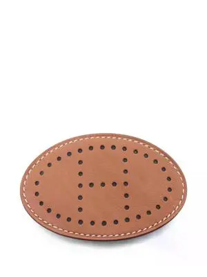 Hermès Evelyn Leather Hair Clip - Brown