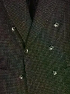 Tagliatore Double-breasted Micro-check Jacket