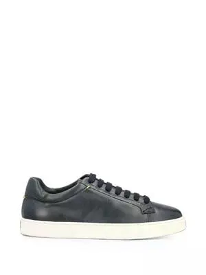 DOUCAL'S Logo-debossed Sneakers - Blue