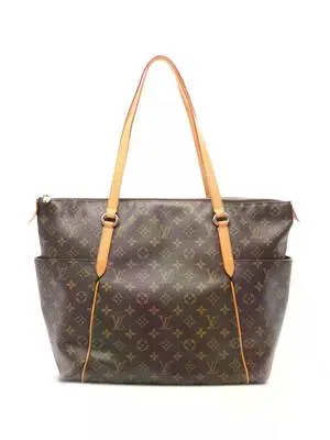 LOUIS VUITTON 2009 Gm Totally Monogram Tote Bag - Brown