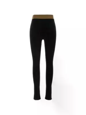 UMA WANG Ribbed-knit Leggings