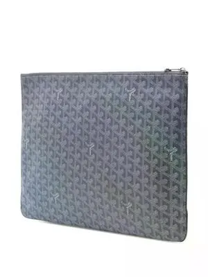Goyard Senat Gm Clutch Bag In Coated Canvas