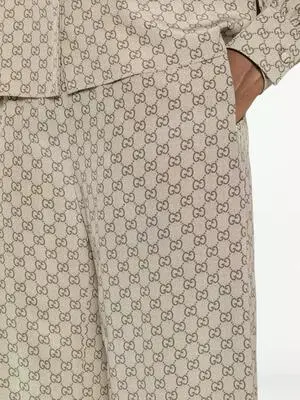 Gucci Gg Supreme Print Trousers