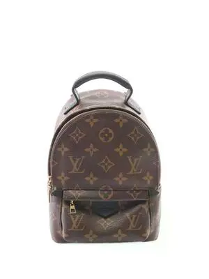 LOUIS VUITTON Mini Palm Springs Monogram Backpack - Brown