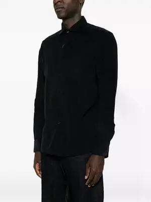 Canali Corduroy Long-sleeve Shirt