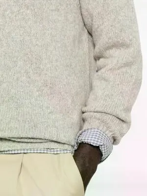 SCAGLIONE Raglan-sleeve High-neck Sweater