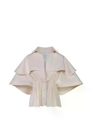 Johanna Ortiz Suspiro Gaucho Tiered Cape Top