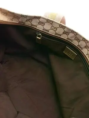 Gucci Gg Canvas Sherry Line Tote Bag
