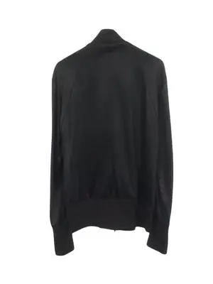 Emporio Armani Zip-up Bomber Jacket - Black