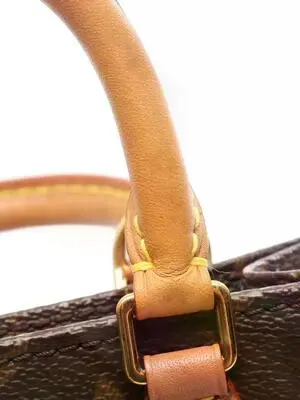 LOUIS VUITTON Monogram Petite Sac Plat Handbag