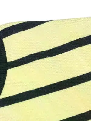 LOUIS VUITTON Striped Long-sleeve Sweater
