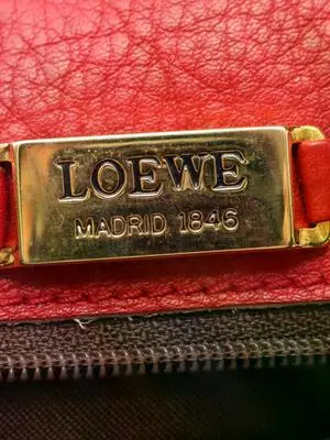 Loewe 2000s Anagram Cross Body Bag