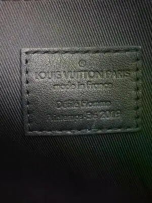 LOUIS VUITTON 2019 Monogram Solar Ray A4 Pochette Clutch Bag