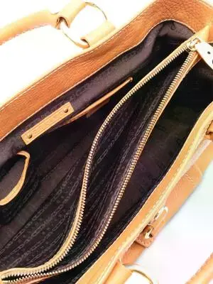 Celine 2010s Boogie Leather Tote Bag - Neutrals