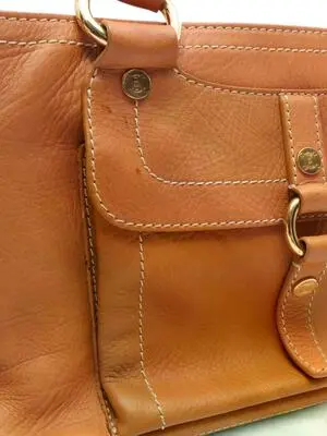 Celine 2010s Boogie Leather Tote Bag - Neutrals