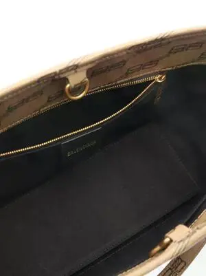 Balenciaga Bb Monogram Textured Handbag