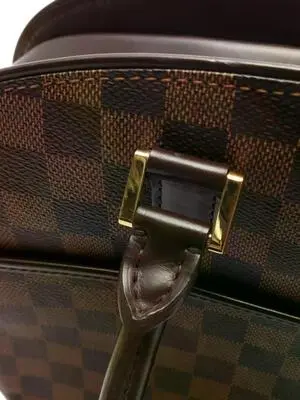LOUIS VUITTON Damier Ebene Saria Horizontal Handbag