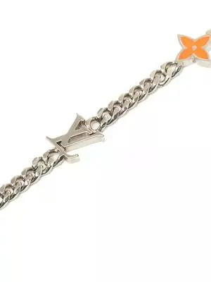 LOUIS VUITTON 2024 Monogram Row Necklace Costume Necklace
