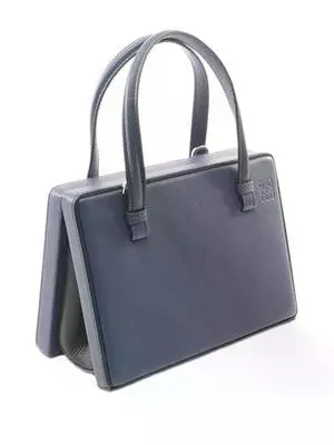 Loewe Small Leather Paris Postal Top Handle Bag