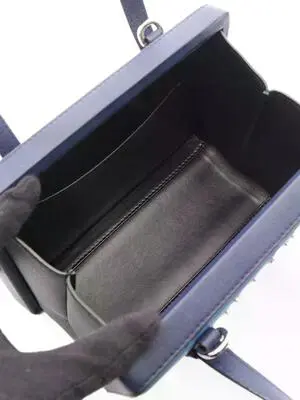 Loewe Small Leather Paris Postal Top Handle Bag