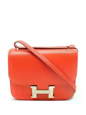 Hermès Constance Mini Crossbody Bag - Orange