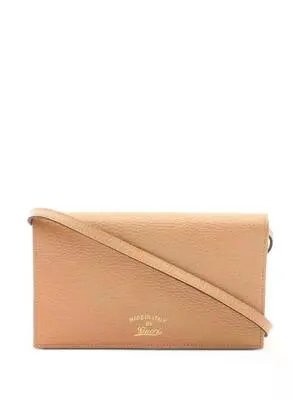 Gucci 2010s Swing Strap Wallet Neutrals