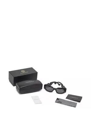 Versace Medusa Hardware Square Frame Sunglasses