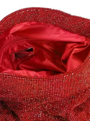 TWENTY FOURHAITCH Varadero Crystal-embellished Clutch Bag - Red