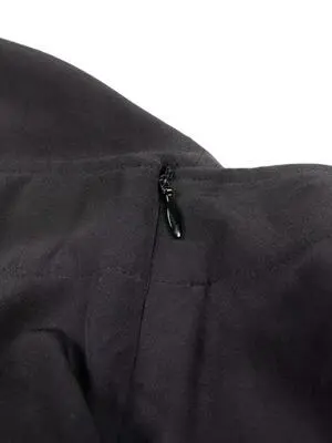 Hermès 2010s Chaine D'ancre A-line Midi Skirt - Black