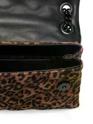 Kurt Geiger Mini Kensington Leopard-print Shoulder Bag