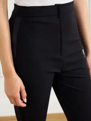 Dolce & Gabbana Stretch-jersey High-rise Cigarette Trousers
