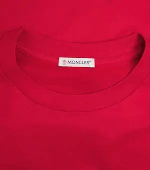 Moncler Cotton Logo-patch T-shirt