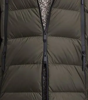 Moncler Virgin Wool Down-filled Hybrid Jacket