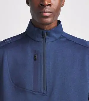 Rlx Ralph Lauren Half-zip Gilet - Blue