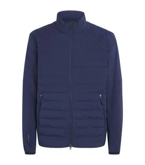 Rlx Ralph Lauren Padded High-neck Zip-up Jacket