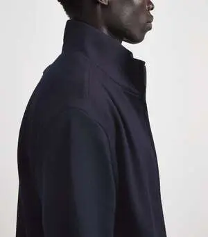 Paul & Shark Virgin Wool-cashmere Hybrid Zip-up Jacket