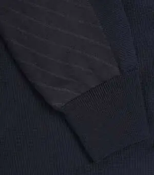 Paul & Shark Virgin Wool Quarter-zip Sweater