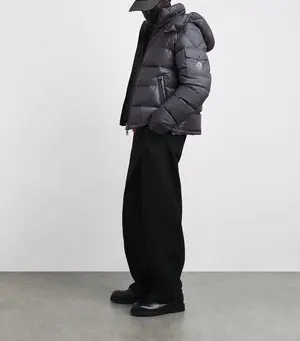 Moncler Maya Down-filled Puffer Jacket - Grey