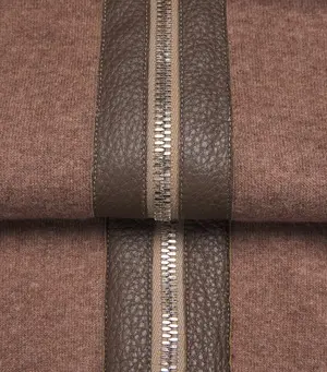 BRETT JOHNSON Cashmere-blend Zip-up Hoodie