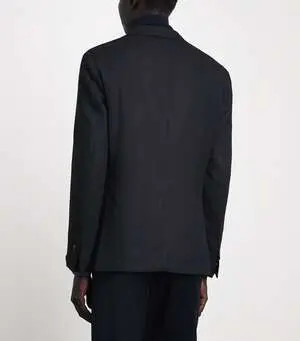 Corneliani Stretch-wool Detachable-insert Blazer