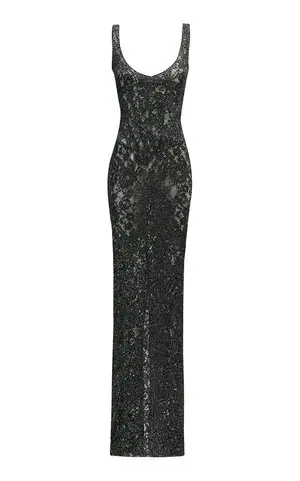 THE NEW ARRIVALS ILKYAZ OZEL The New Arrivals Ilkyaz Ozel Aela Lace Cotton Gown